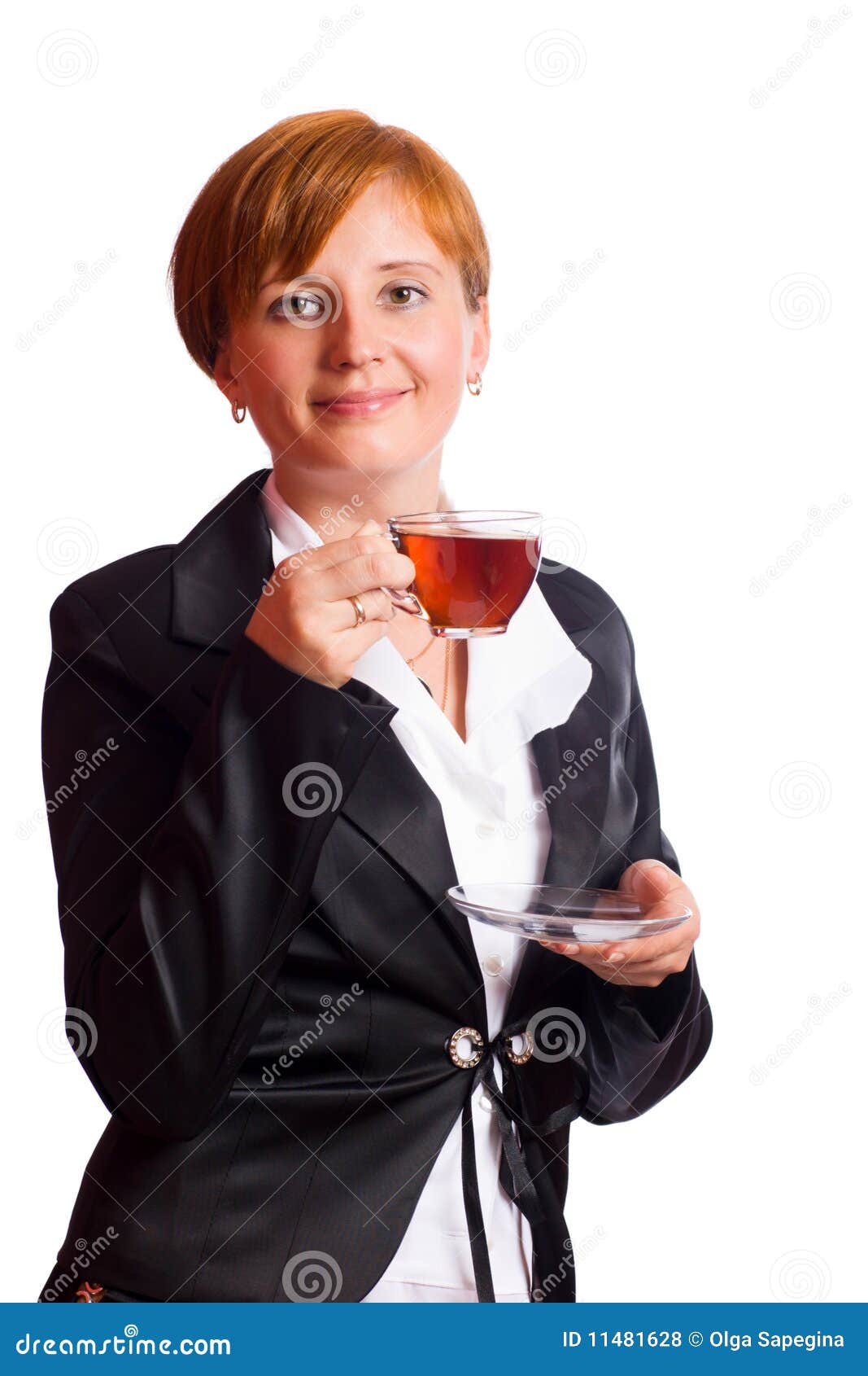 Tea break stock photo. Image of office, adult, corporate - 11481628