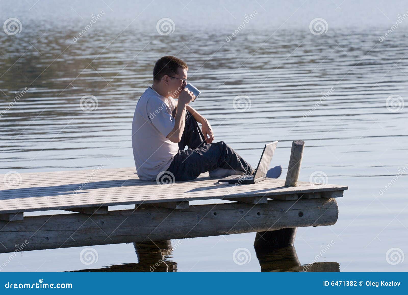 Tea break stock photo. Image of white, look, vacation - 6471382