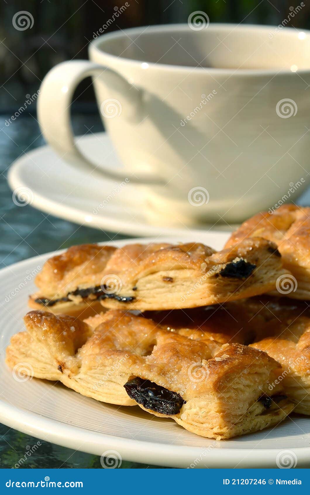 Tea Break with biscuits stock photo. Image of still, meal - 21207246