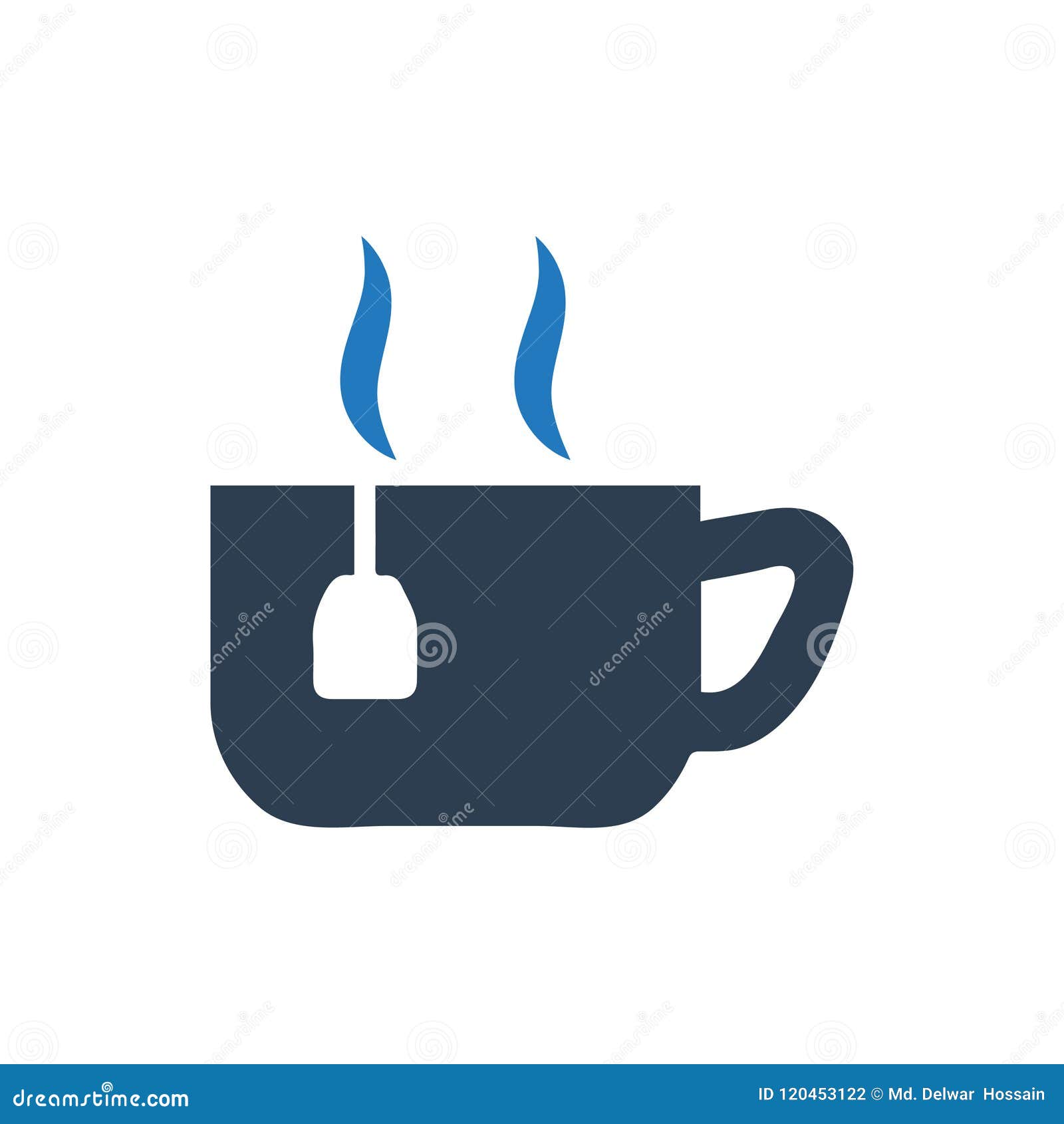 Tea Break Icon stock vector. Illustration of icon, coffee - 120453122