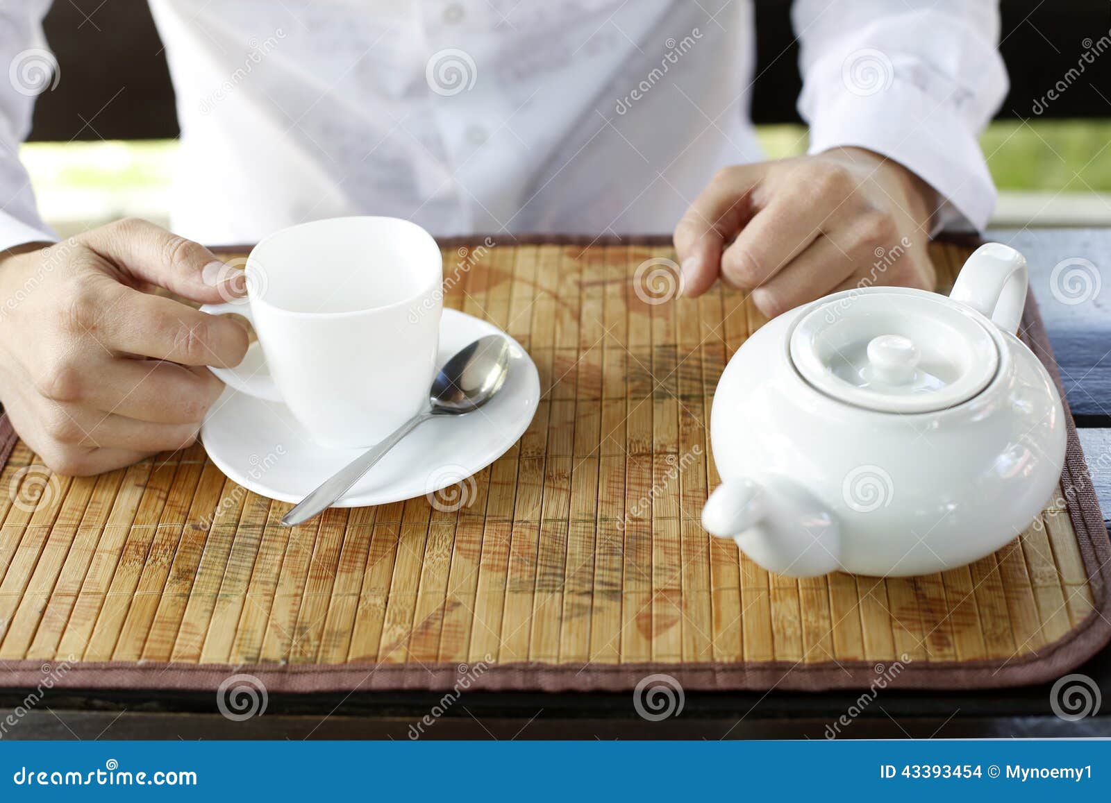 Tea break stock photo. Image of coffee, drink, love, dating - 43393454
