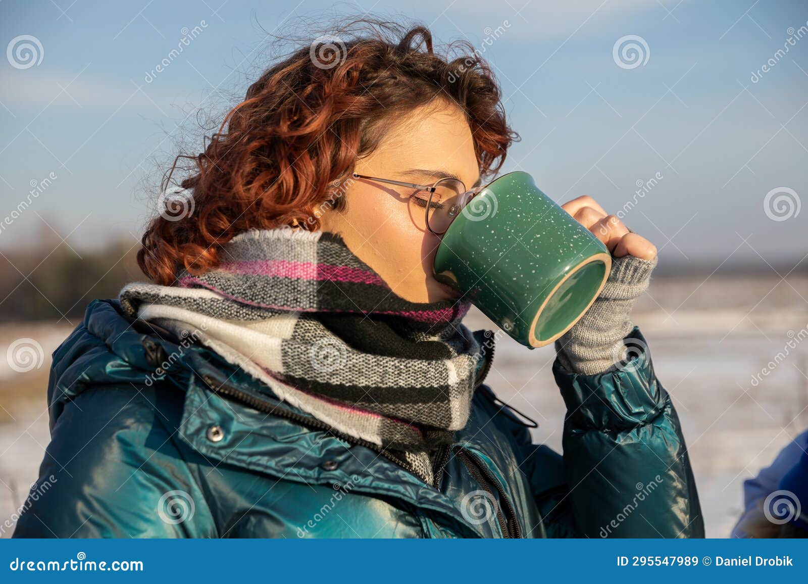 Tea Break during a Trip into the Wilderness. Stock Image - Image of ...