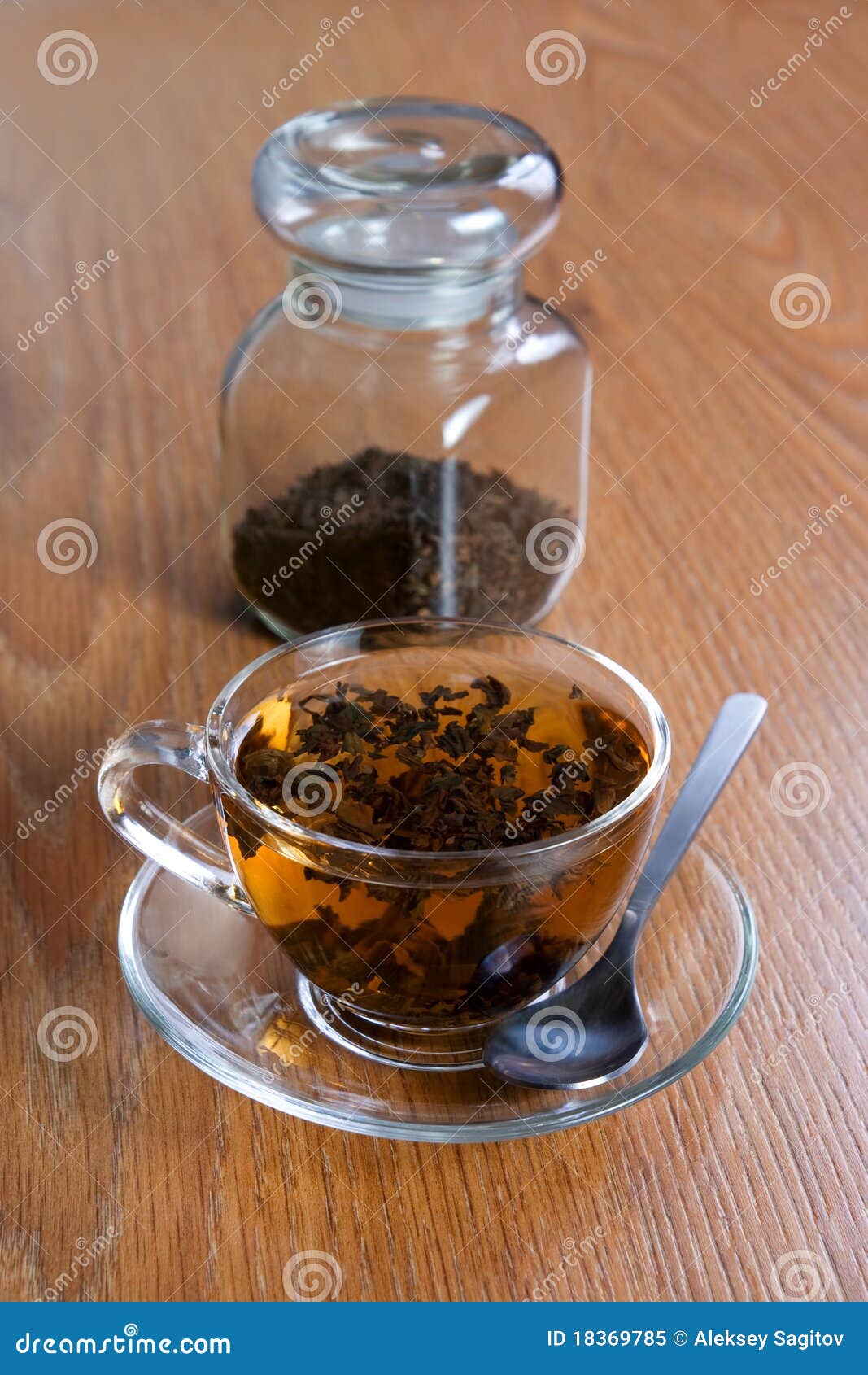 Tea brewed in a cup stock image. Image of wood, herbs - 18369785