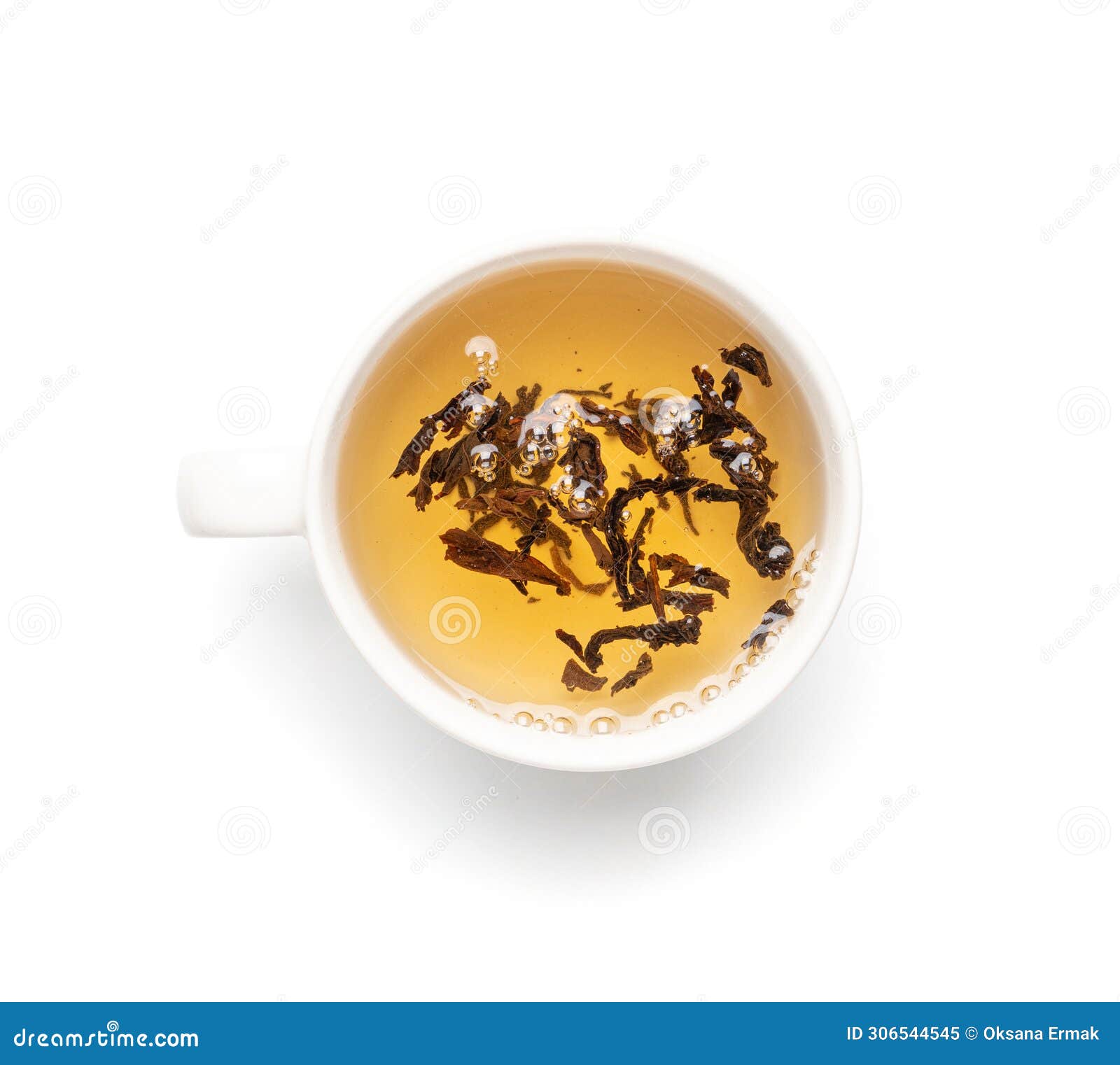 Tea Brewing Process in White Cup Isolated, Stages of Brewing Black Tea ...