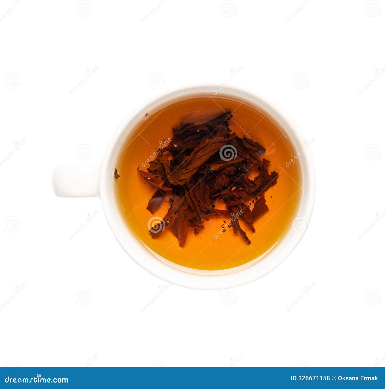 Tea Brewing Process in White Cup Isolated, Stages of Brewing Black Tea ...