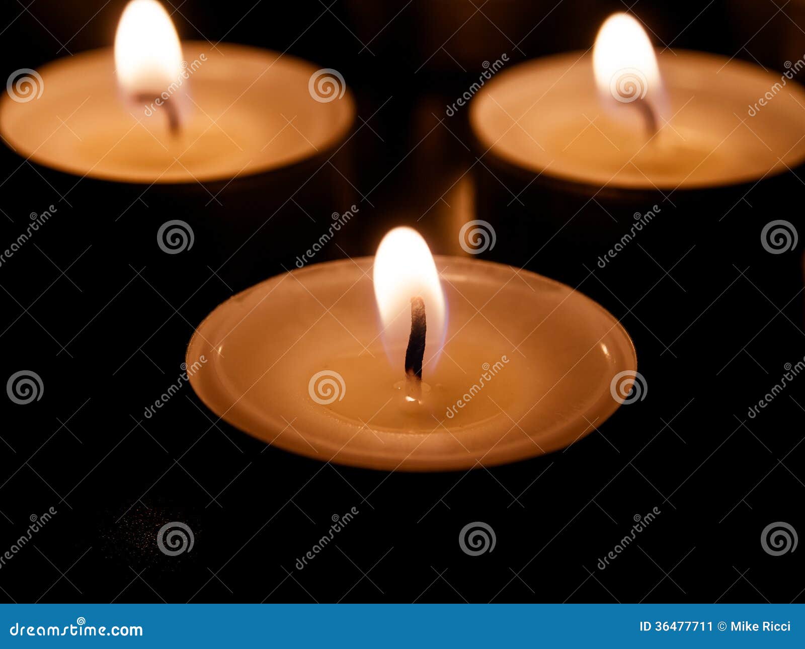 Tea Candles stock image. Image of candles, decor, festive - 36477711