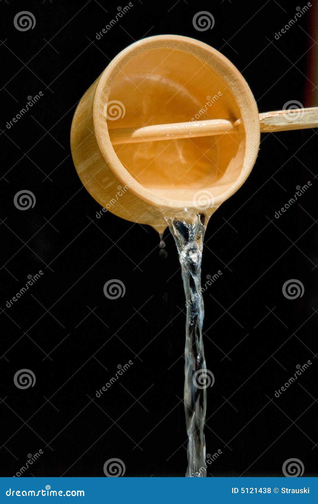 Tea Ceremony Bamboo Ladle stock photo. Image of cylinder - 5121438
