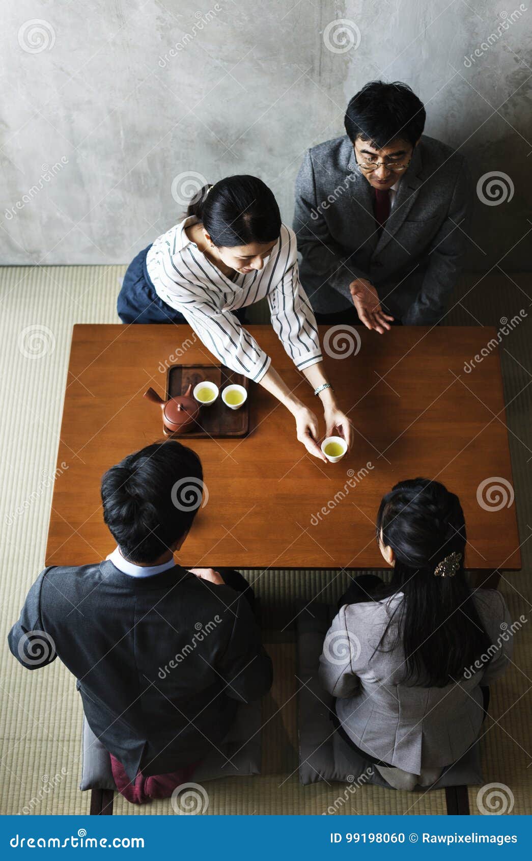 Tea Ceremony Japanese Culture Communication Stock Photo - Image of ...