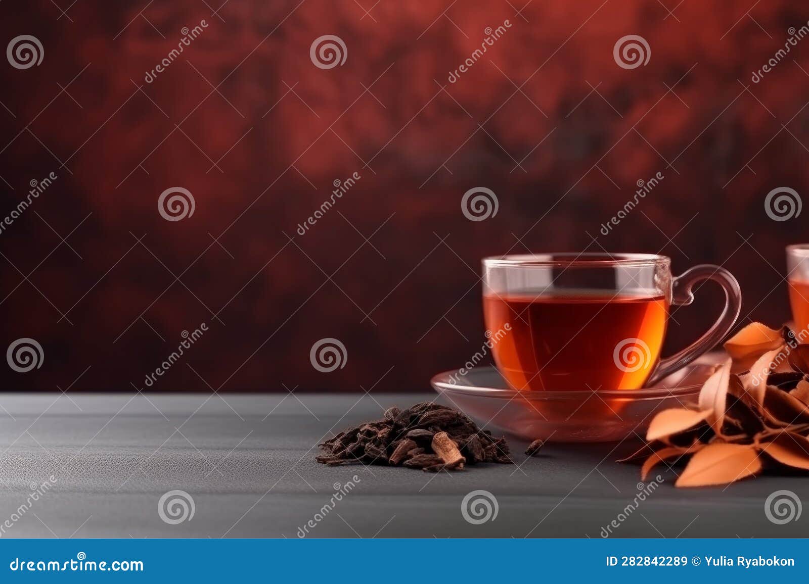 Tea Coffee Background. Generate Ai Stock Illustration - Illustration of ...
