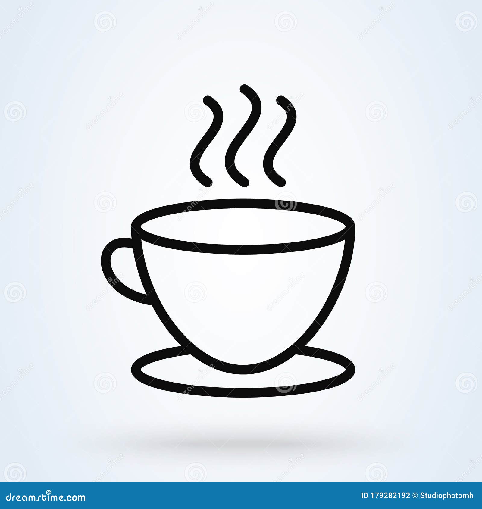 Coffe Line Art Stock Illustrations – 806 Coffe Line Art Stock ...