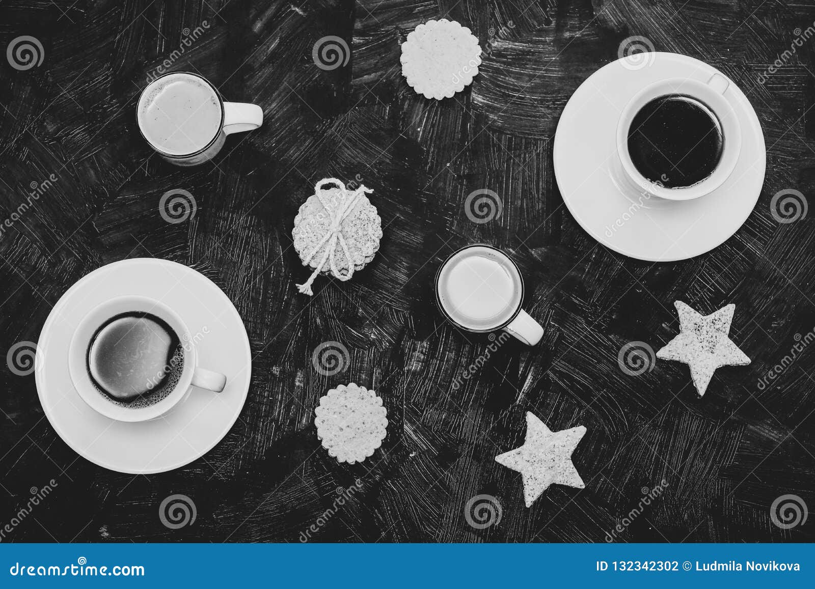 Tea/coffee Party Background Stock Photo - Image of christmas, coffee ...