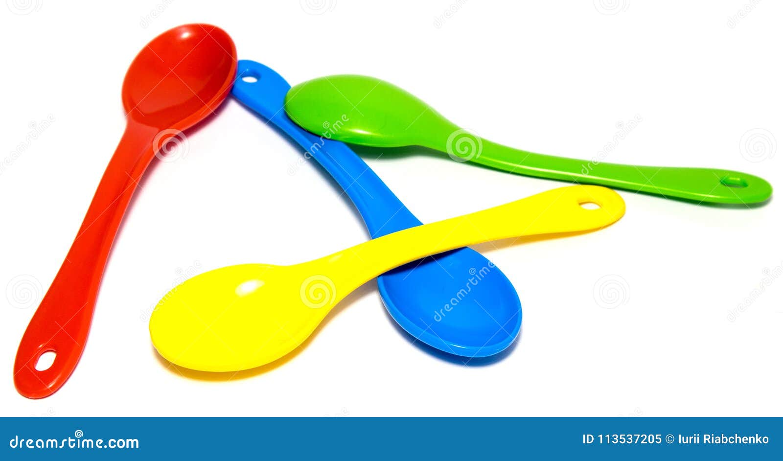Tea Colored Spoons, Isolated Stock Image - Image of pink, clean: 113537205