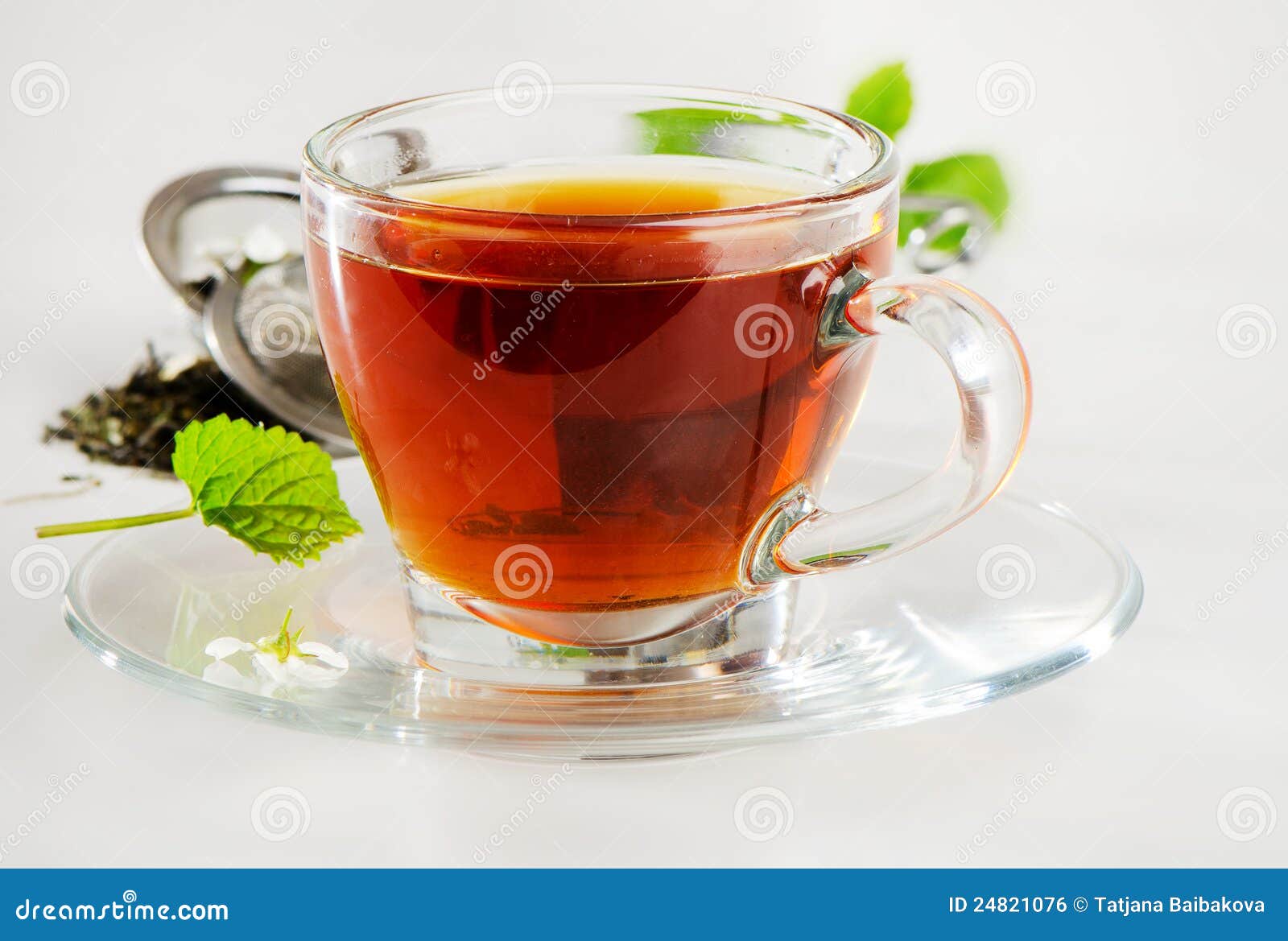 Tea cup stock photo. Image of luncheon, brown, slice - 24821076