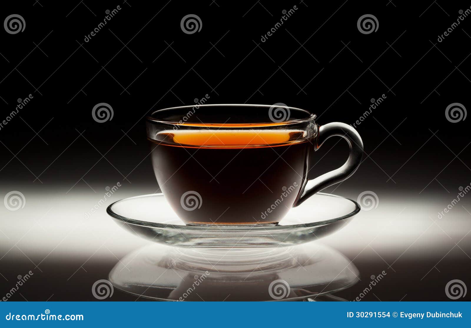 Tea Cup on Abstract Background Stock Photo - Image of aromatic, orange ...