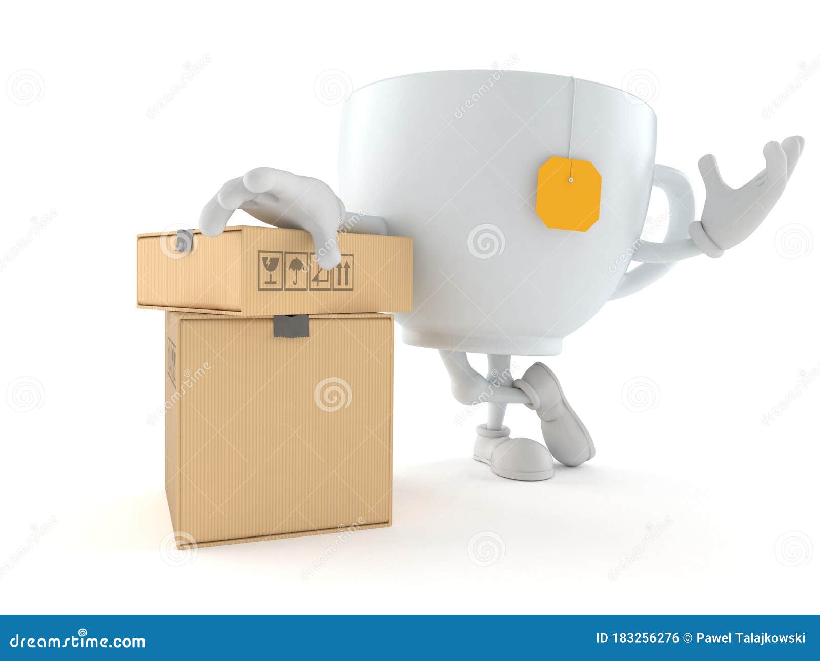 Teacup Stack Sketch Isolated On White Background Cartoon Vector ...