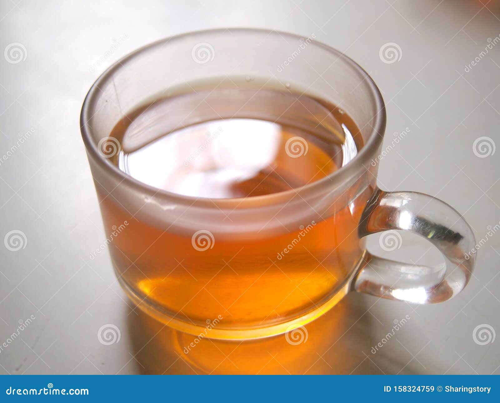 Tea and cup close up stock image. Image of summer, healthy - 158324759