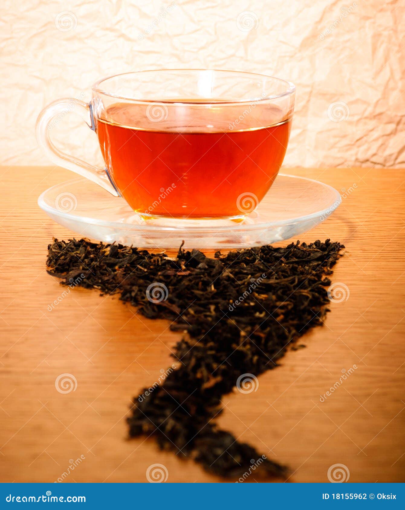Tea Cup with Dry Ted Leaves Stock Photo - Image of medicine, glass ...
