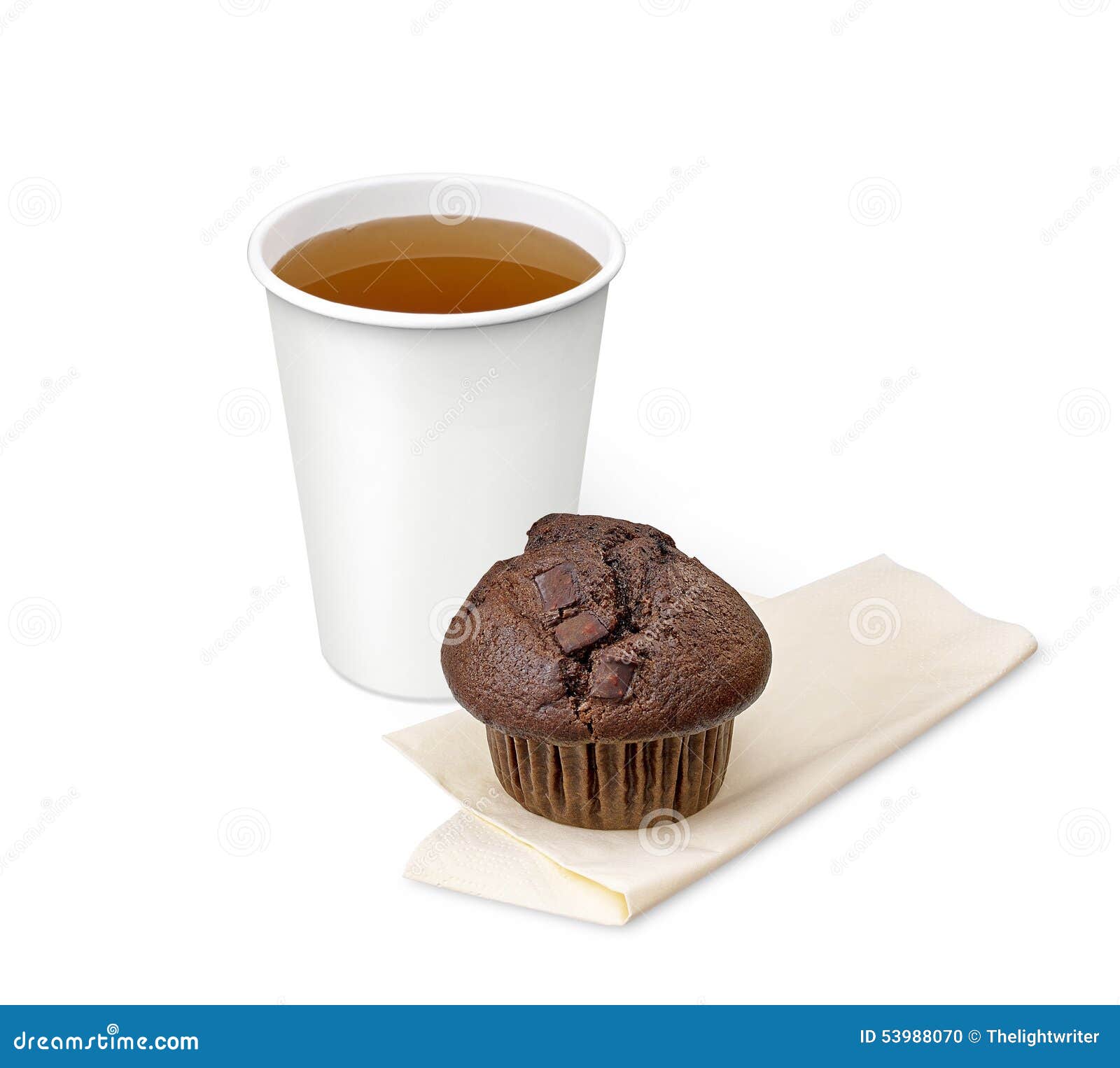 Tea cup isolated on white stock photo. Image of fresh - 53988070