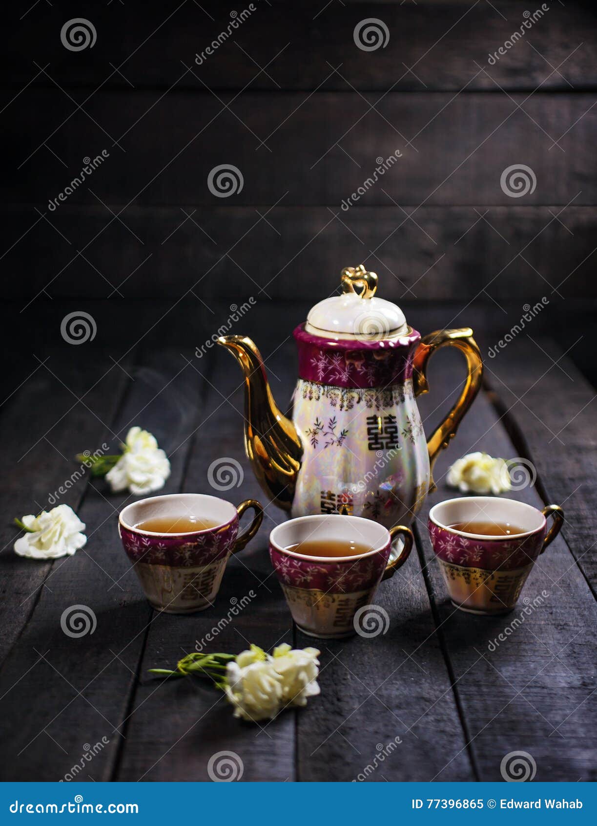 Tea cup set stock image. Image of drink, teacup, teaset - 77396865