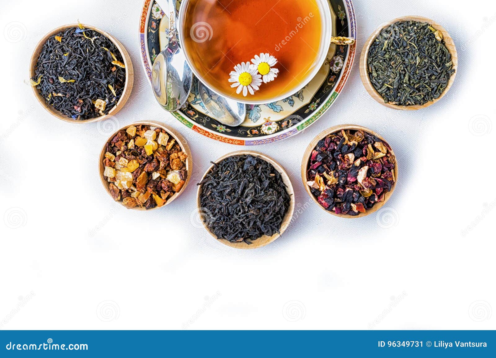Tea, Cup of Tea, Various Kinds of Tea, Tea on the Table Stock Image ...