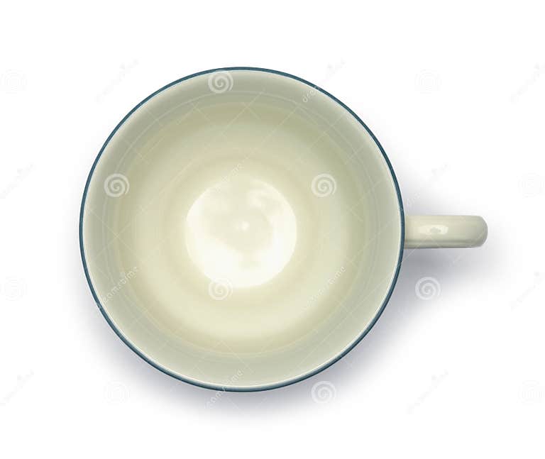 Tea Cup Top View stock photo. Image of ornate, small - 313049960