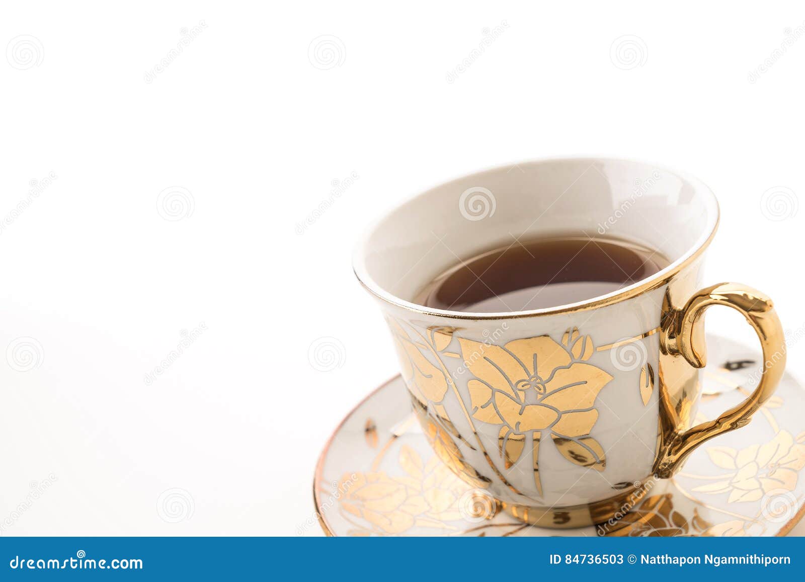 Tea cup stock image. Image of isolated, healthy, refreshment - 84736503
