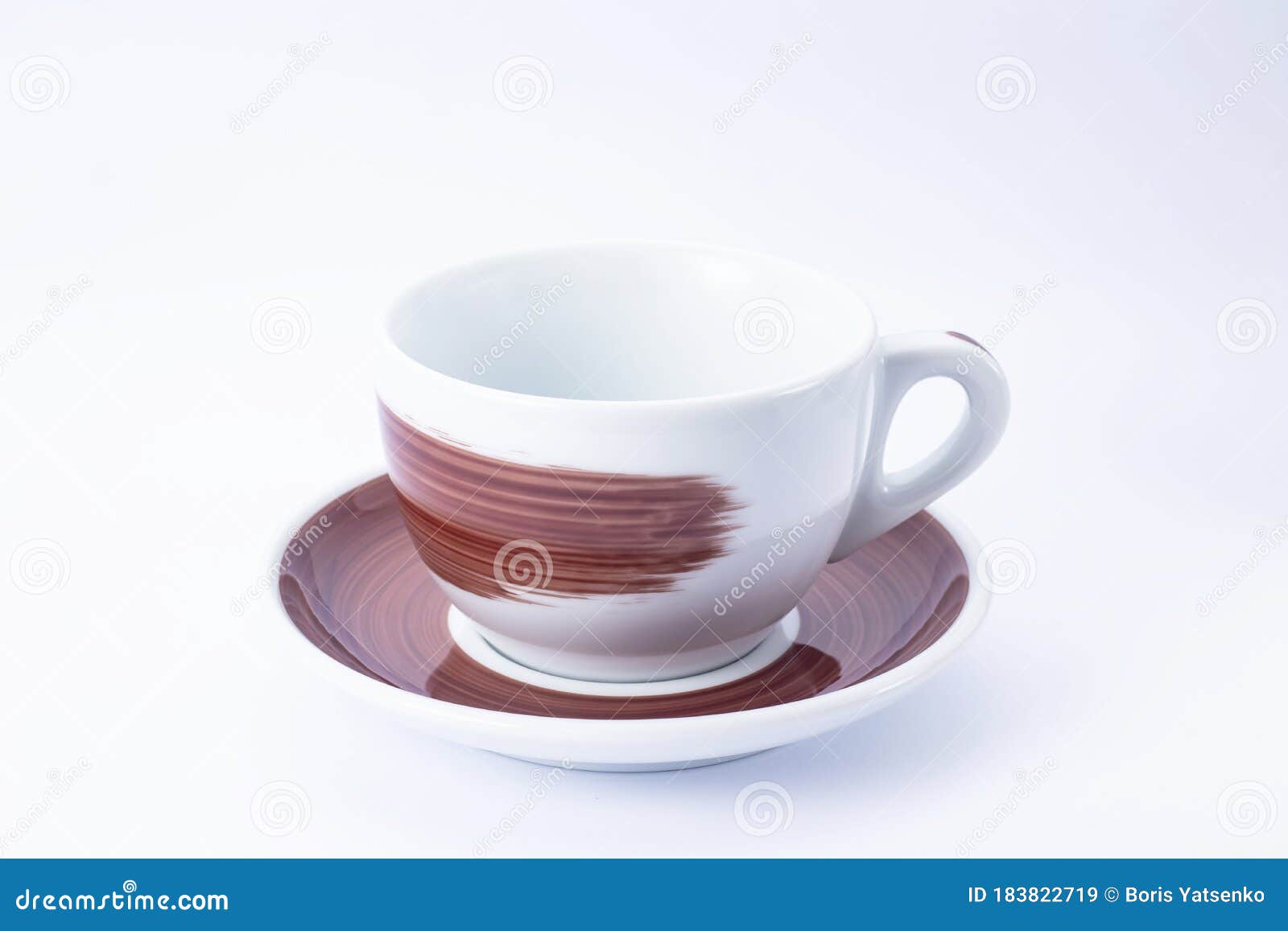 Tea Cup on a White Background Stock Image - Image of food, healthy ...
