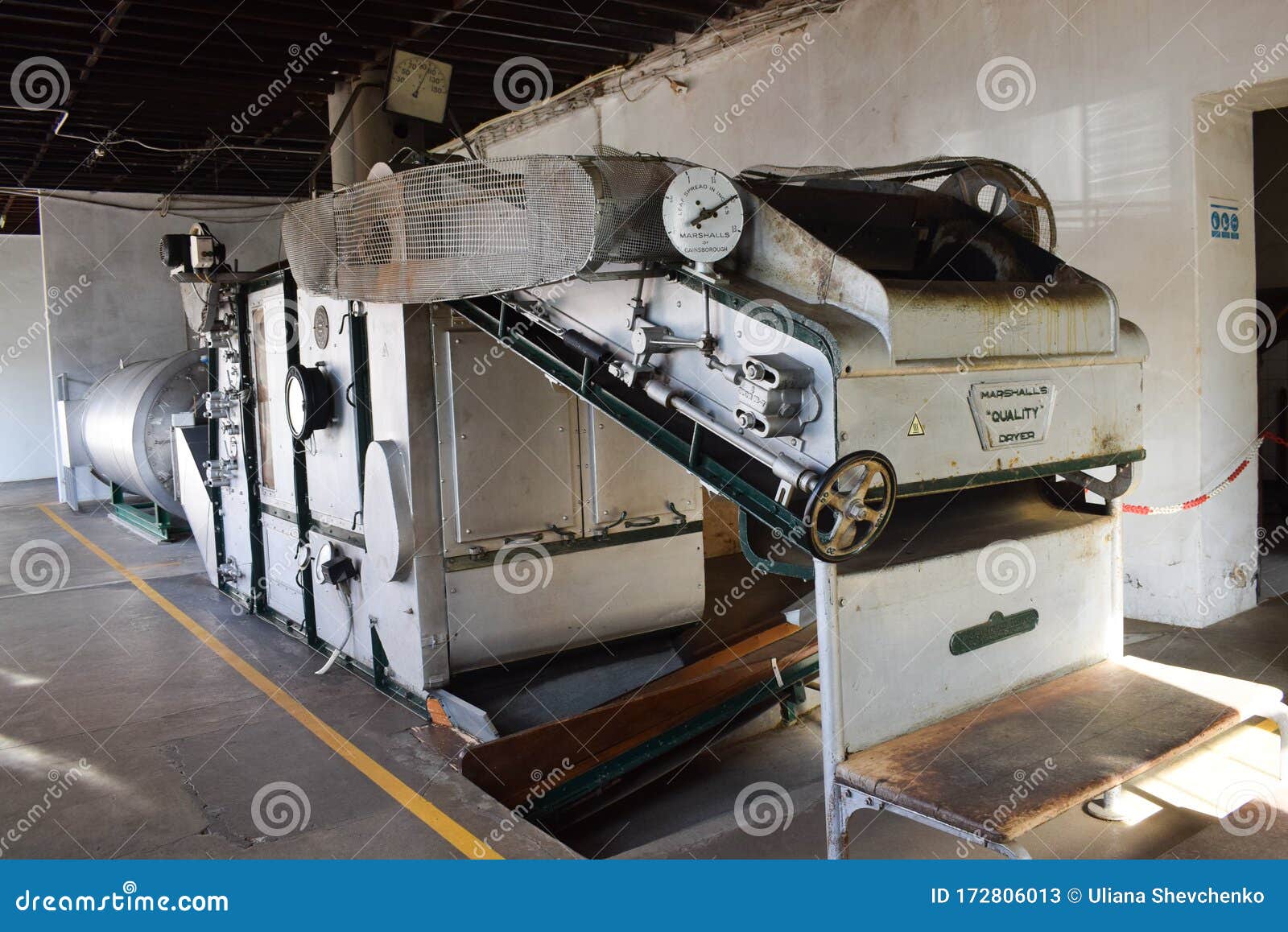 Tea Factory Inside, Equipment and Process Editorial Stock Photo - Image ...