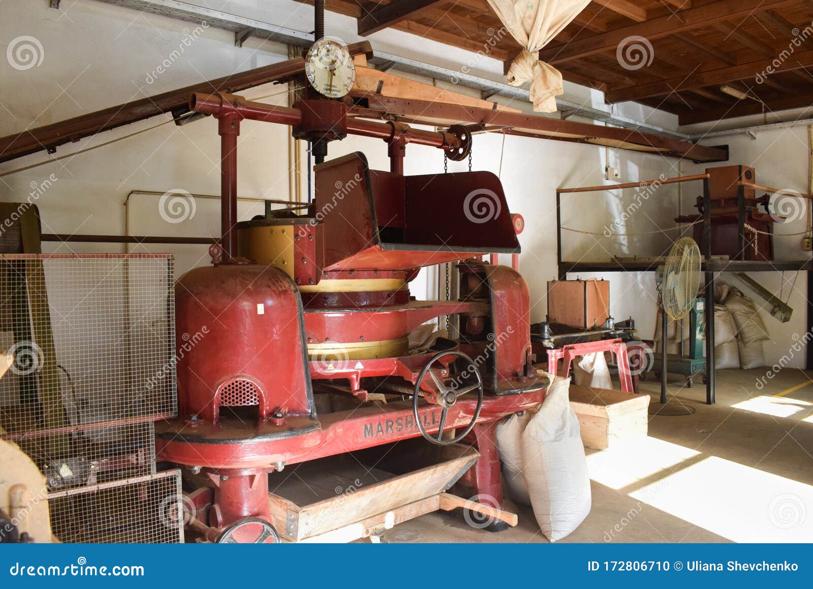 Tea Factory Inside, Equipment and Process Stock Photo - Image of ...