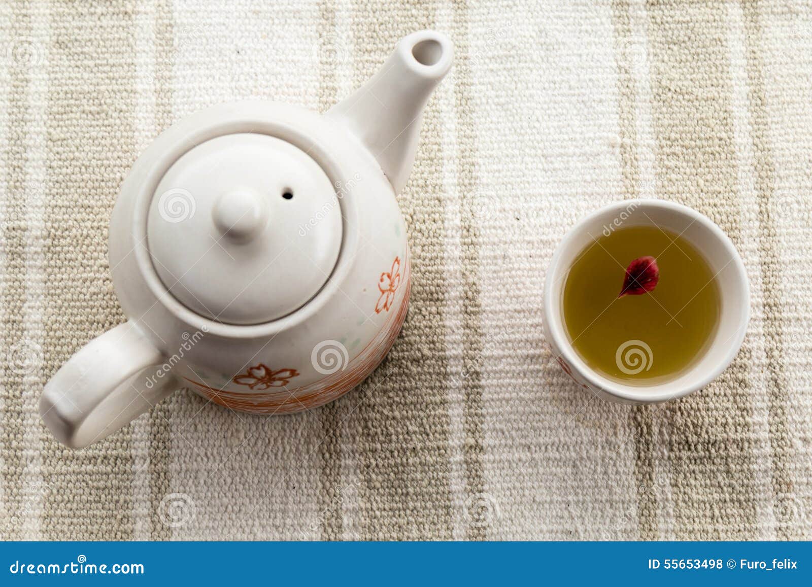Tea stock photo. Image of color, teapot, plant, beverage - 55653498