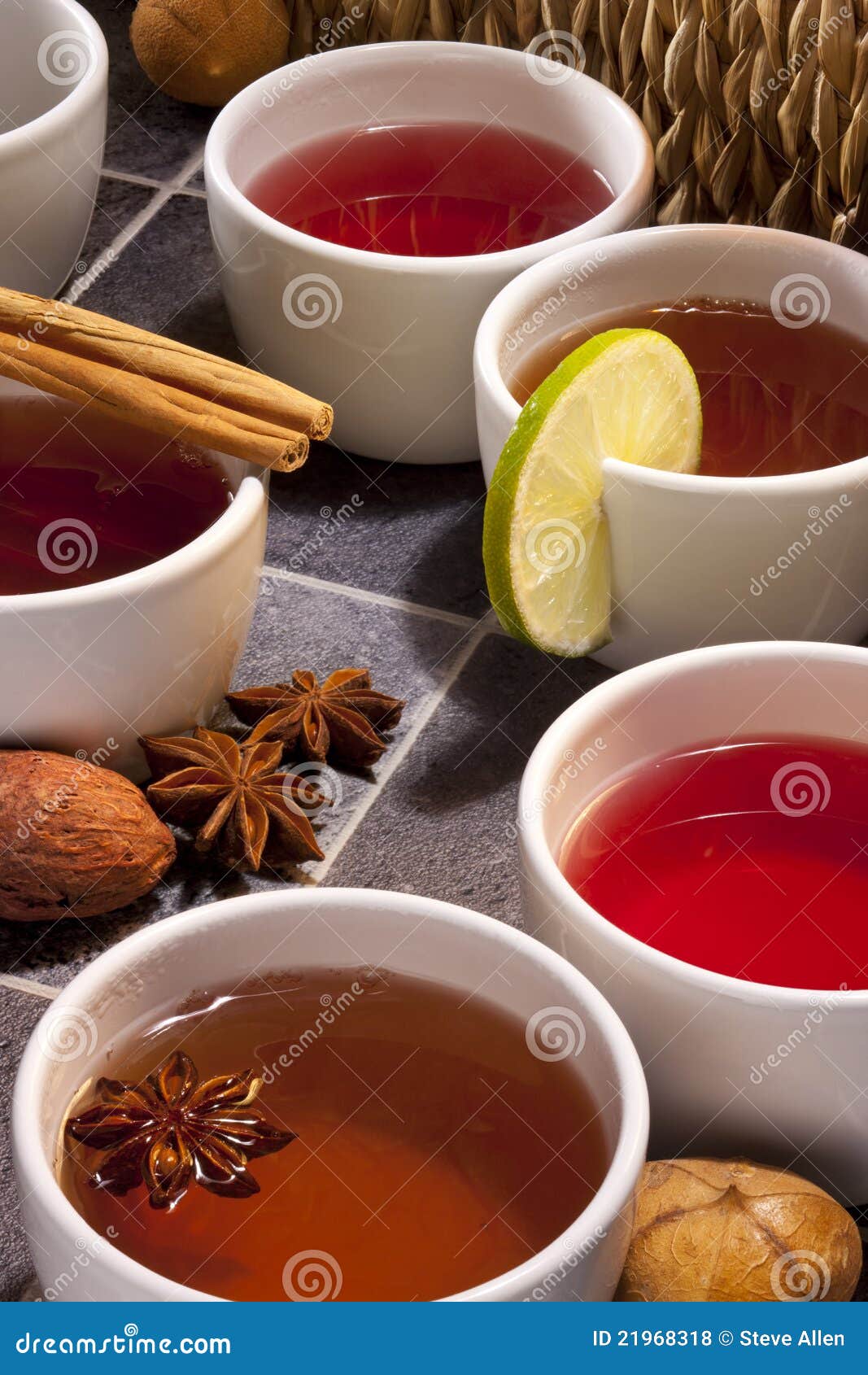 Tea - Herbal and Fruit Teas Stock Photo - Image of beverage, lime: 21968318