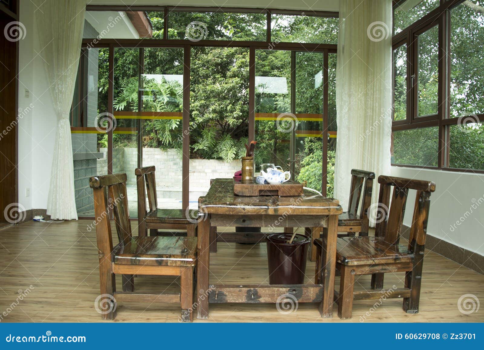 Tea House stock photo. Image of building, longue, clear - 60629708