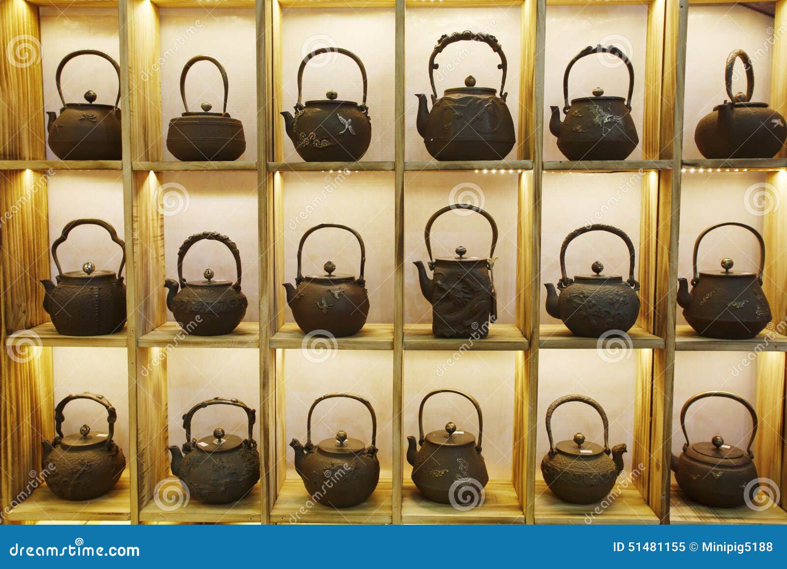 Tea Kettle stock image. Image of iron, teapot, shelf - 51481155