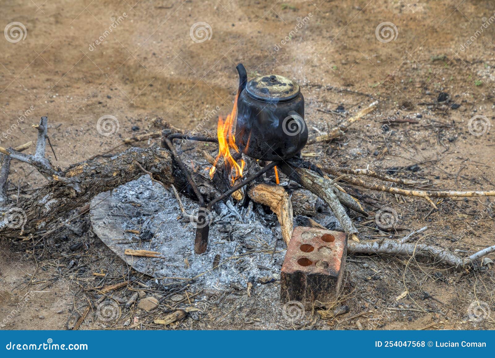 Tea kettle stock photo. Image of warm, boil, africa - 254047568
