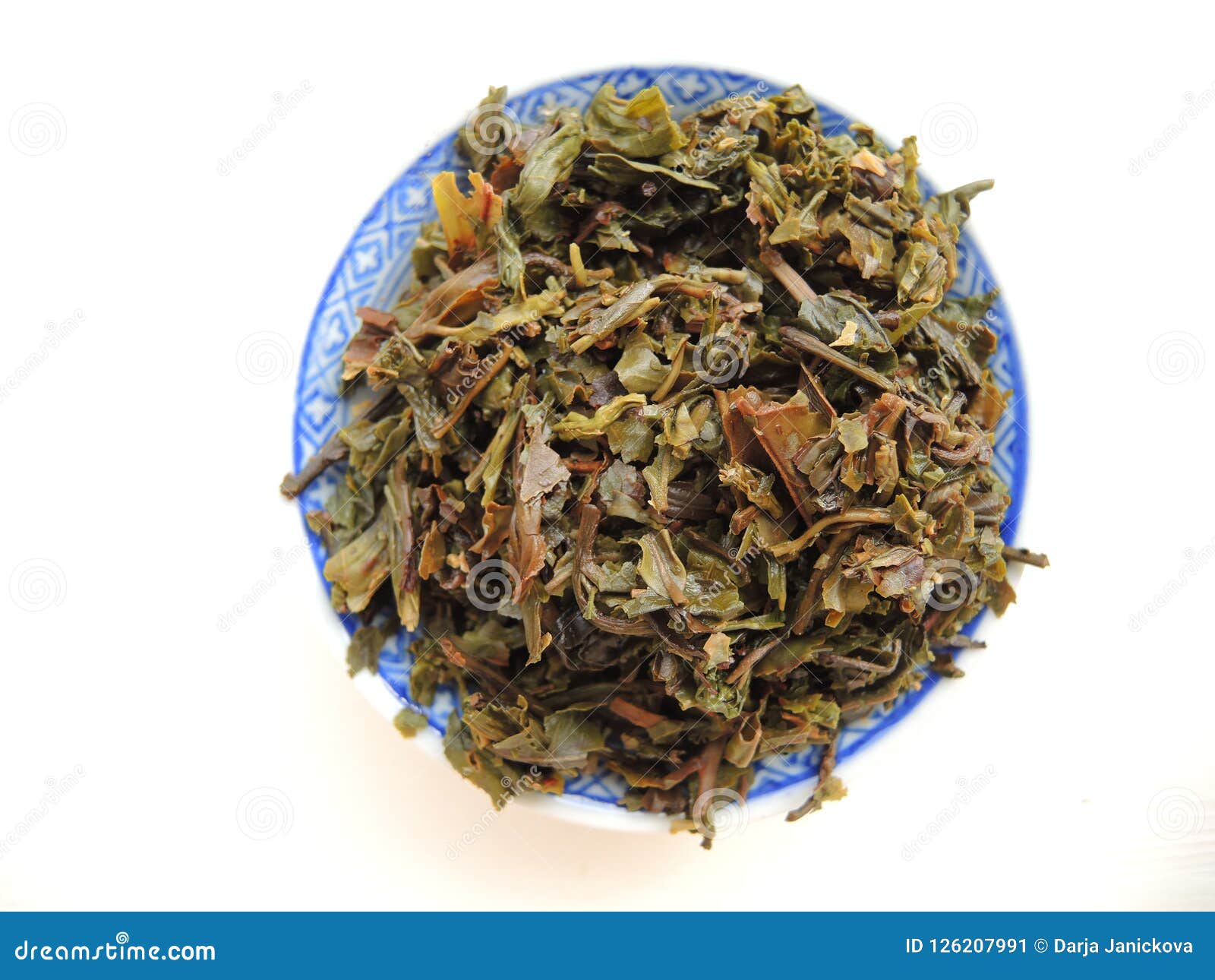 Tea leaves on plate stock image. Image of lifestyle - 126207991