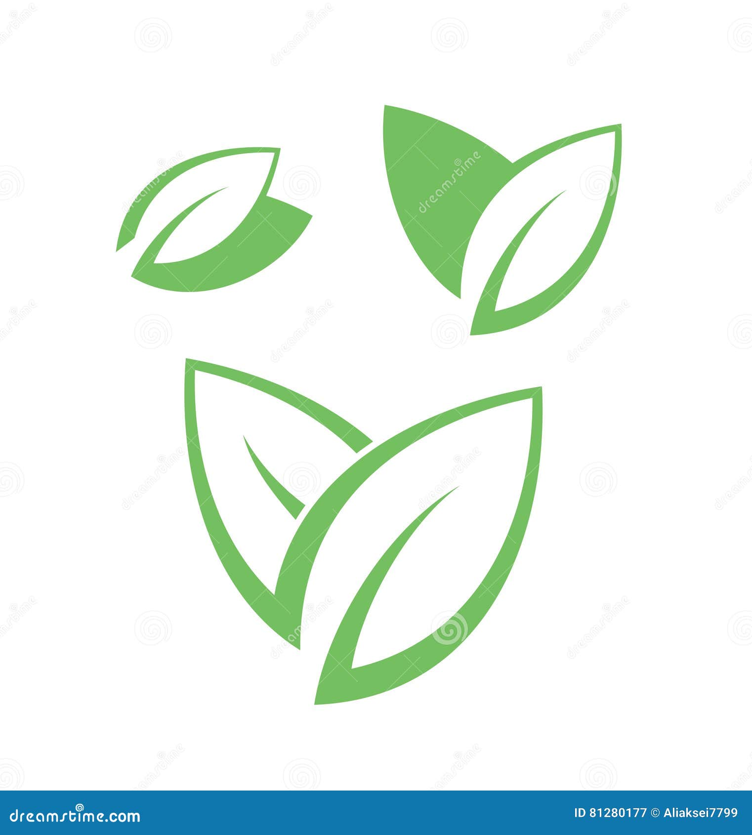 Tea Leaves on White Background Stock Vector - Illustration of abstract ...