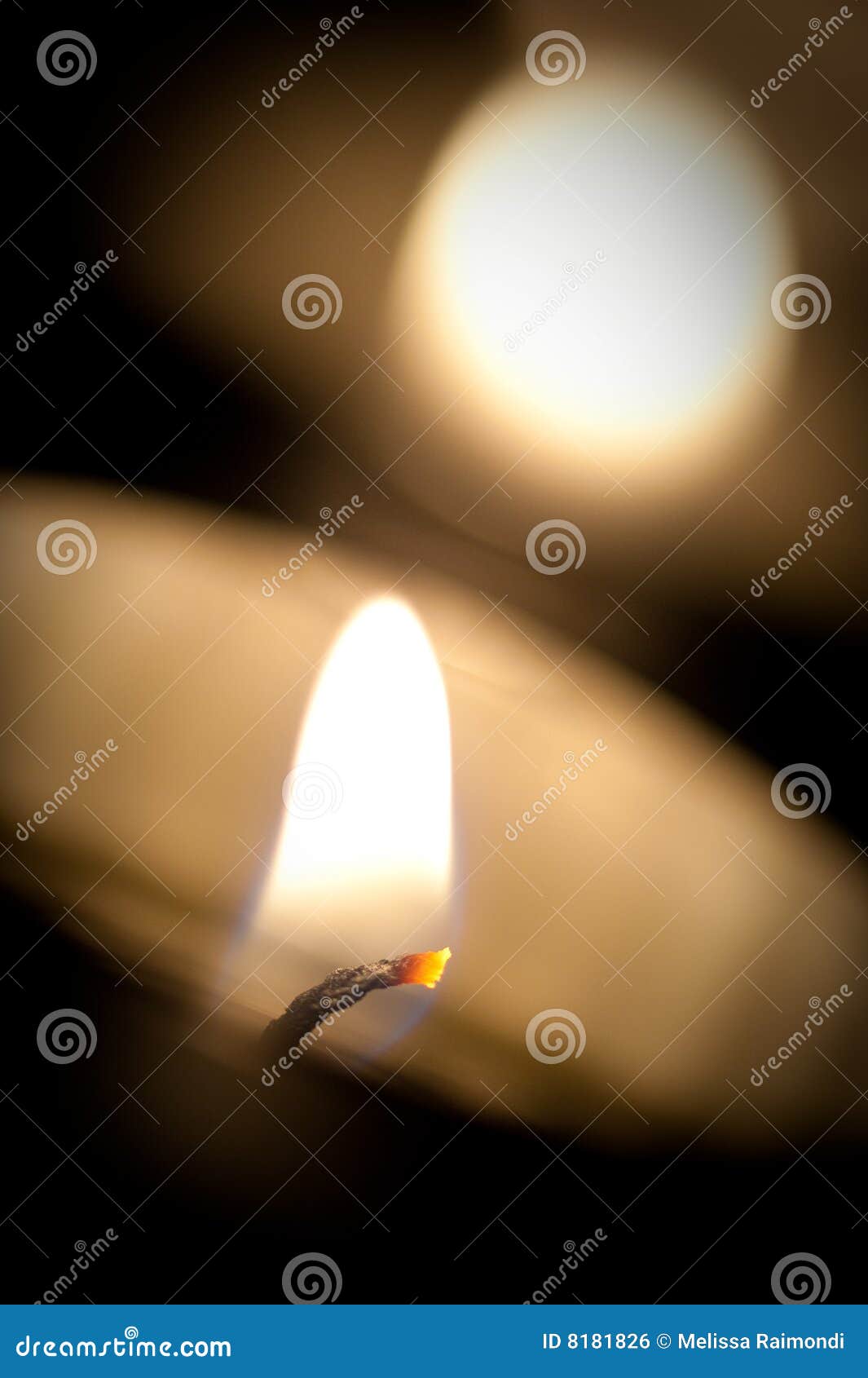 Tea light candles stock photo. Image of fire, romantic - 8181826