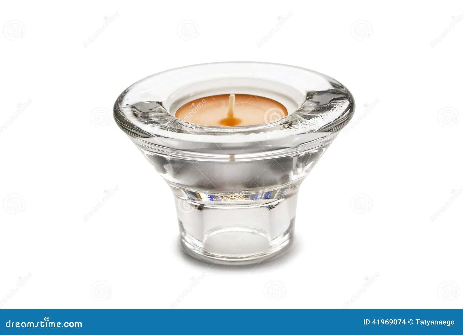 Tea light stock photo. Image of background, transparent - 41969074