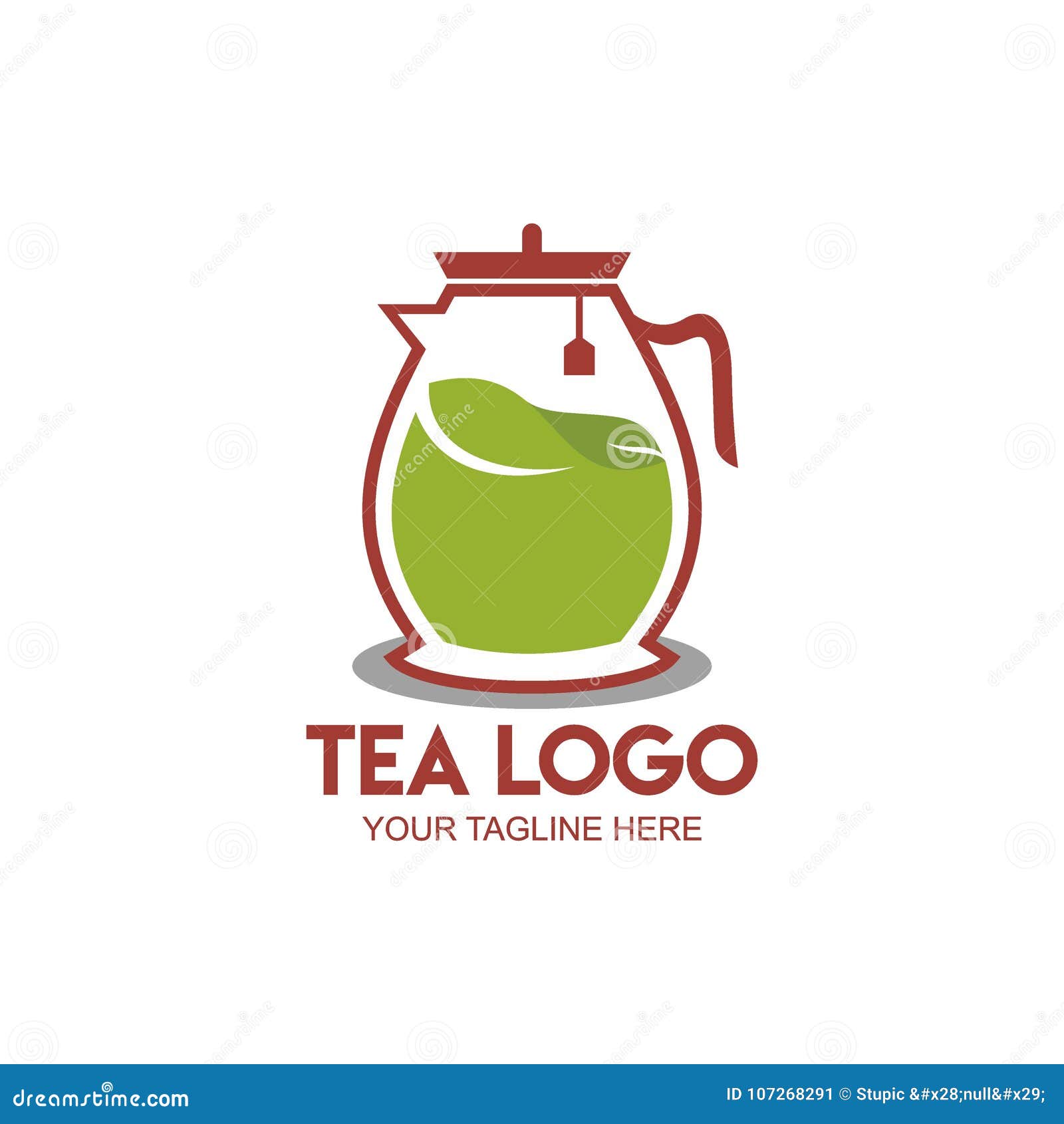 Tea Logo Vector Art Logo Template and Illustration Stock Illustration ...