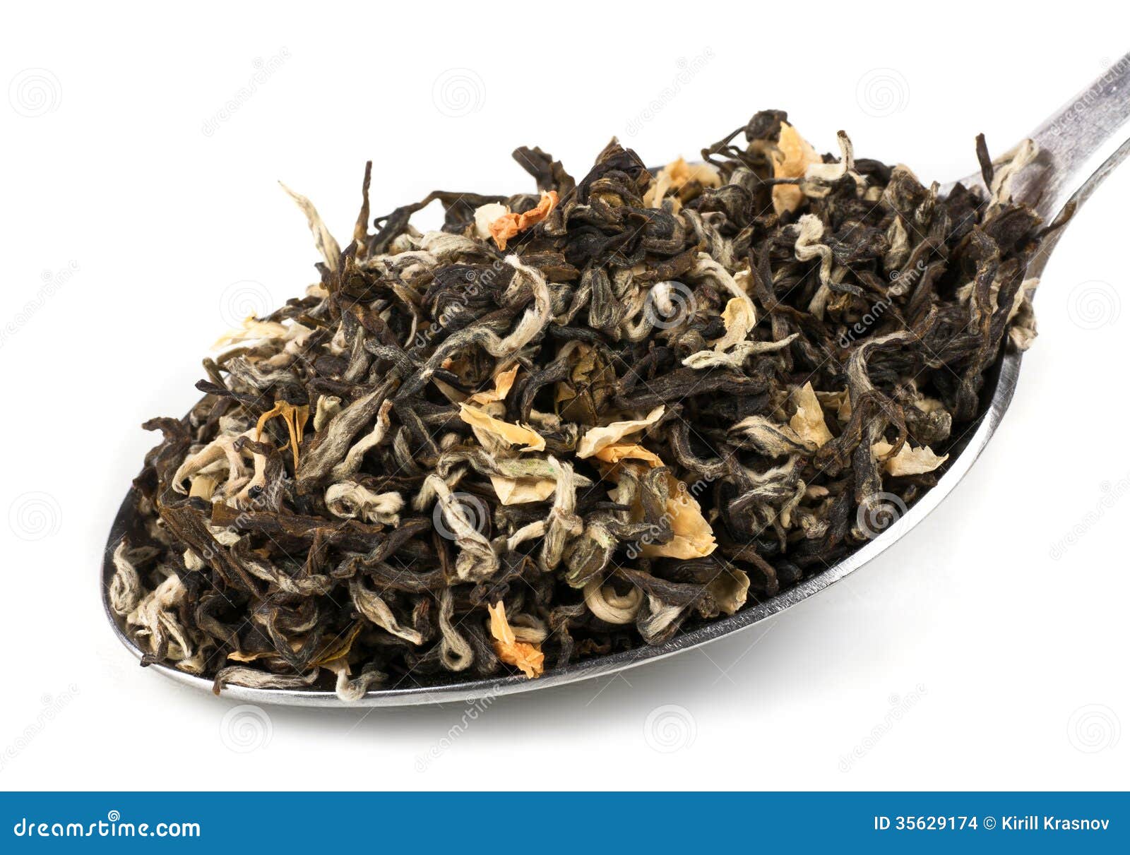 Tea loose dried tea leaves stock photo. Image of breakfast - 35629174