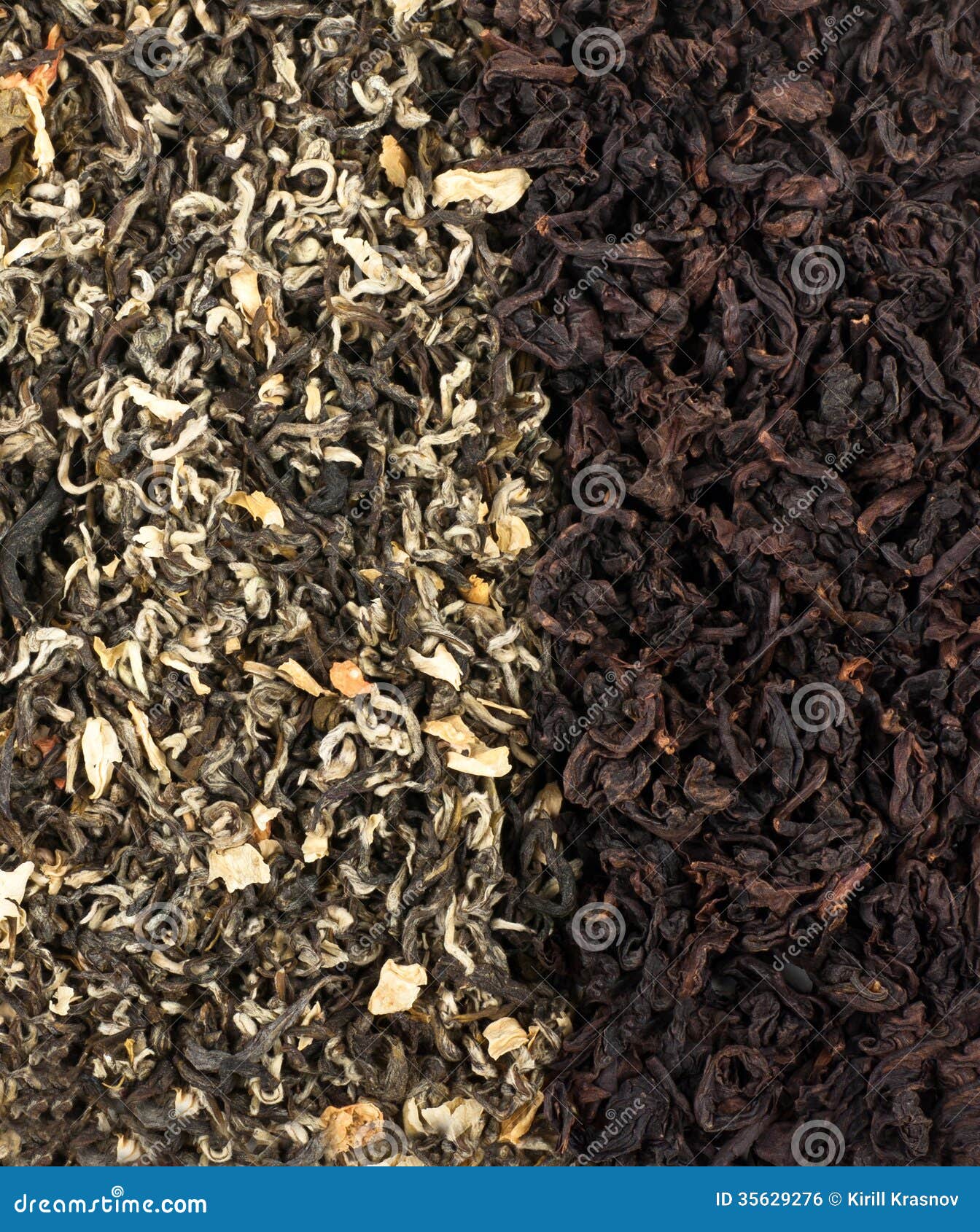 Tea loose dried tea leaves stock photo. Image of natural - 35629276