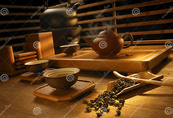 Tea making set stock photo. Image of brewing, ceremony - 5328674