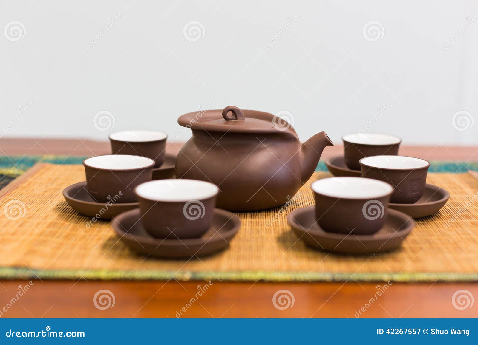 Tea making set stock image. Image of design, china, cups - 42267557