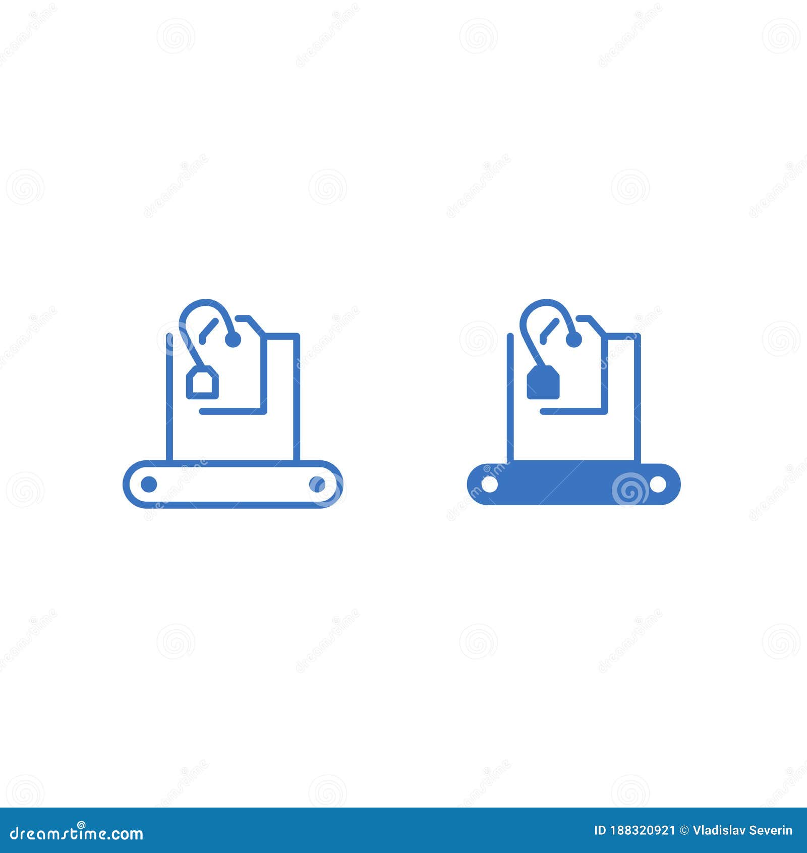 Packaging Machine Icon, Automated Factory Equipment Sign Royalty-Free ...