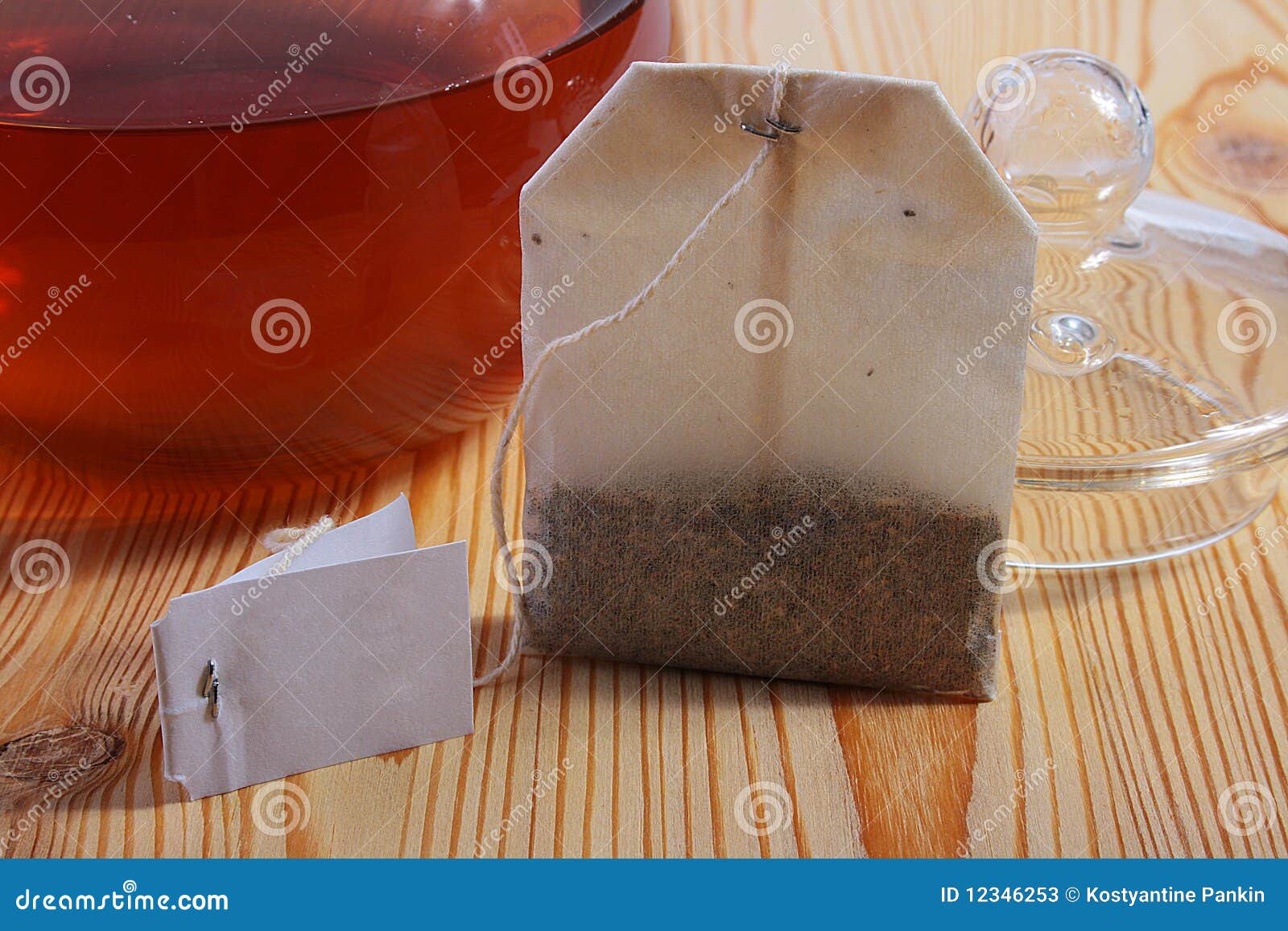 Tea in a paper bag stock image. Image of paper, chinese - 12346253