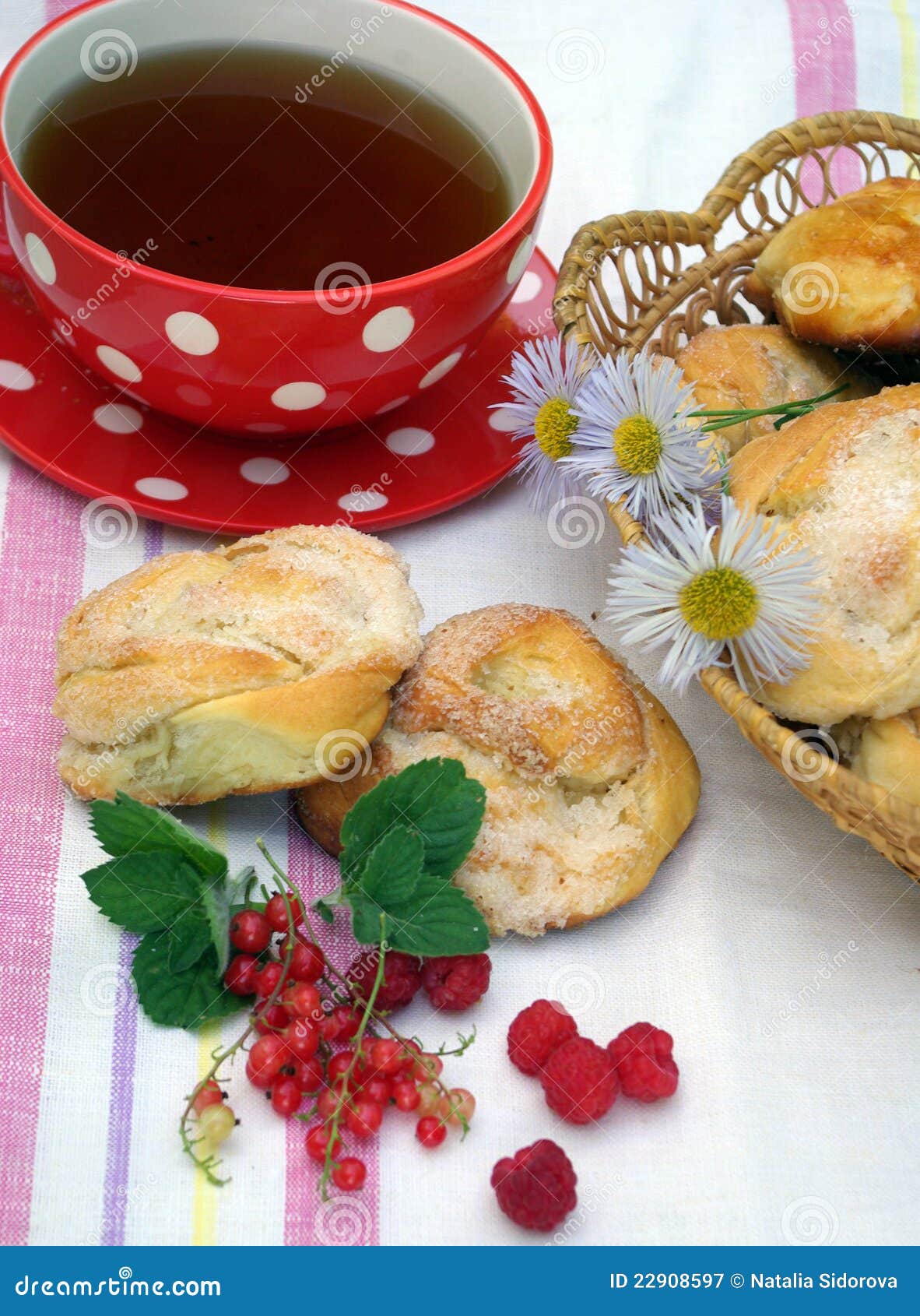 Tea party stock image. Image of peas, party, cookies - 22908597