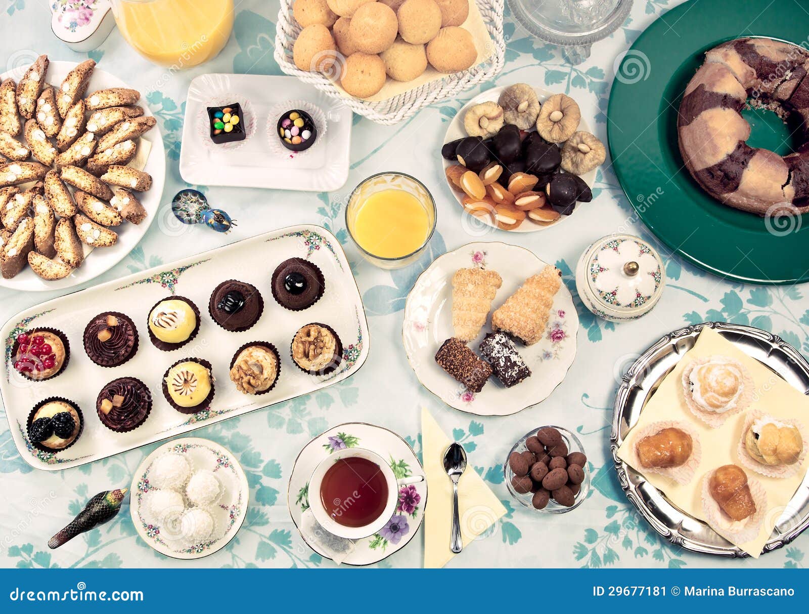 Tea Party stock image. Image of tasty, english, creamy - 29677181