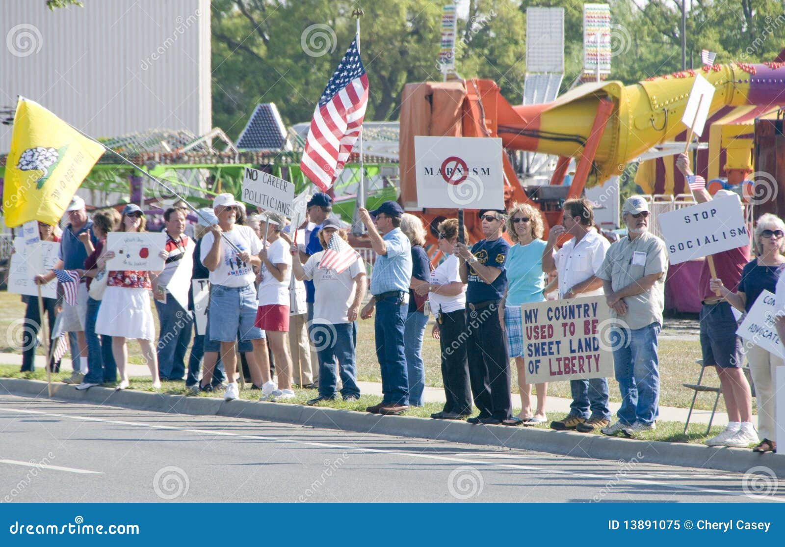 Tea Party Protesters editorial image. Image of movement - 13891075