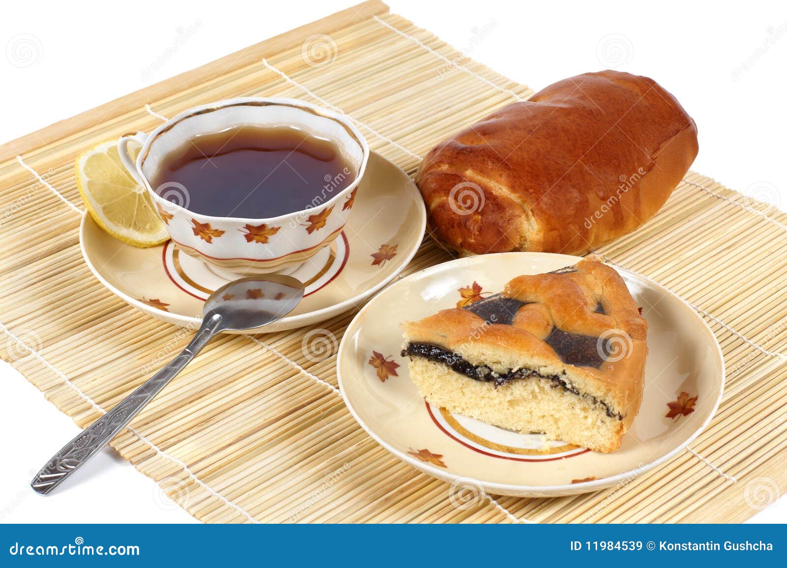 Tea and pastry stock image. Image of brown, crust, nutritious - 11984539
