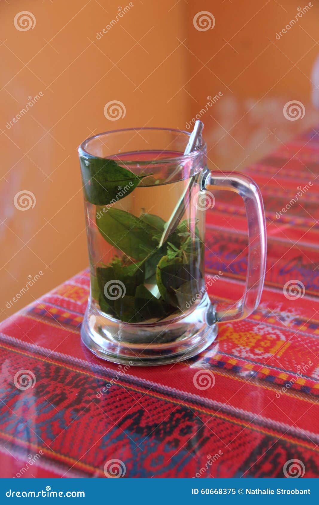 Tea in peru stock image. Image of colour, tapestry, ingredients - 60668375